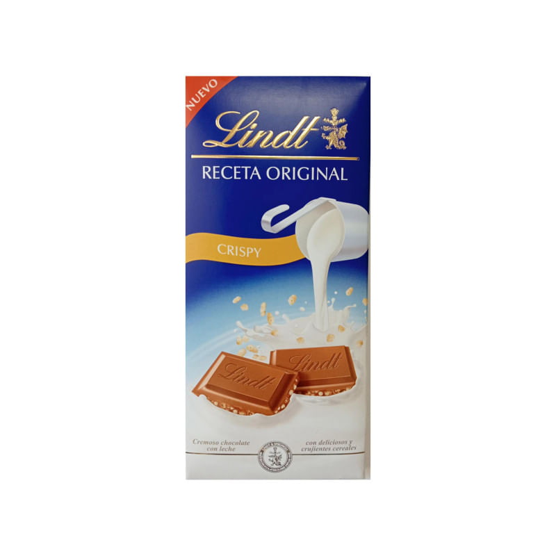 Chocolate Lindt original leche crispy en La Sirena