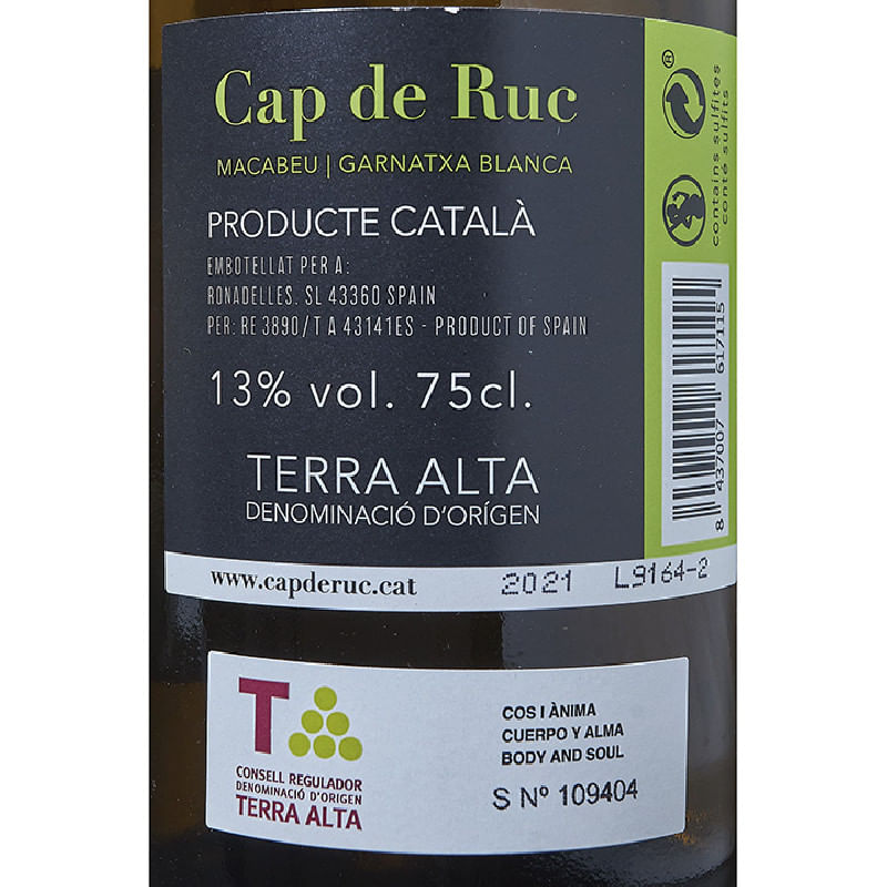 Cap de Ruc blanco 2021 en La Sirena