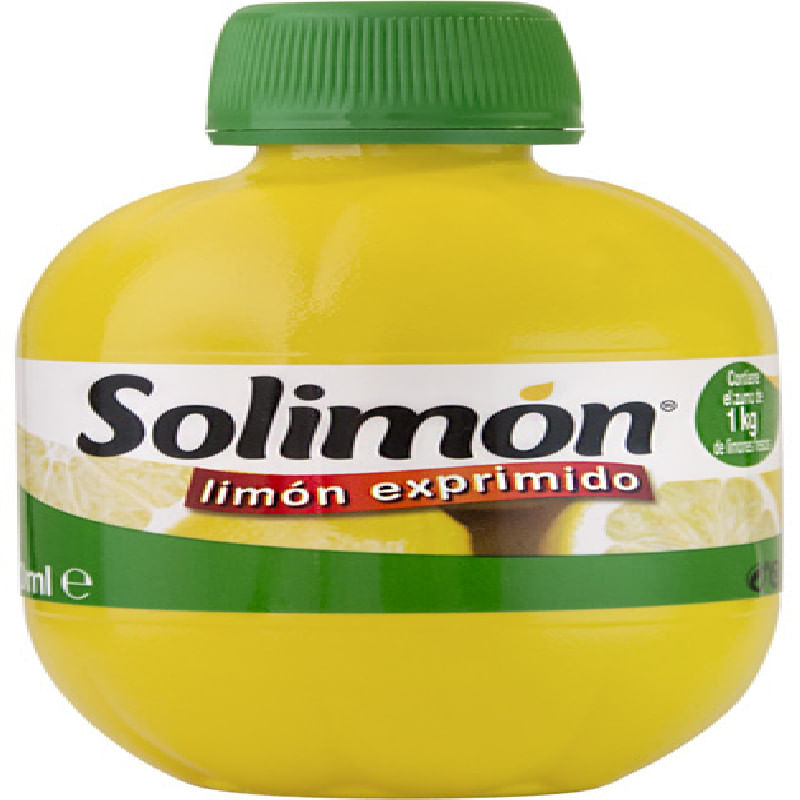 Zumo limón exprimido Solimón en La Sirena